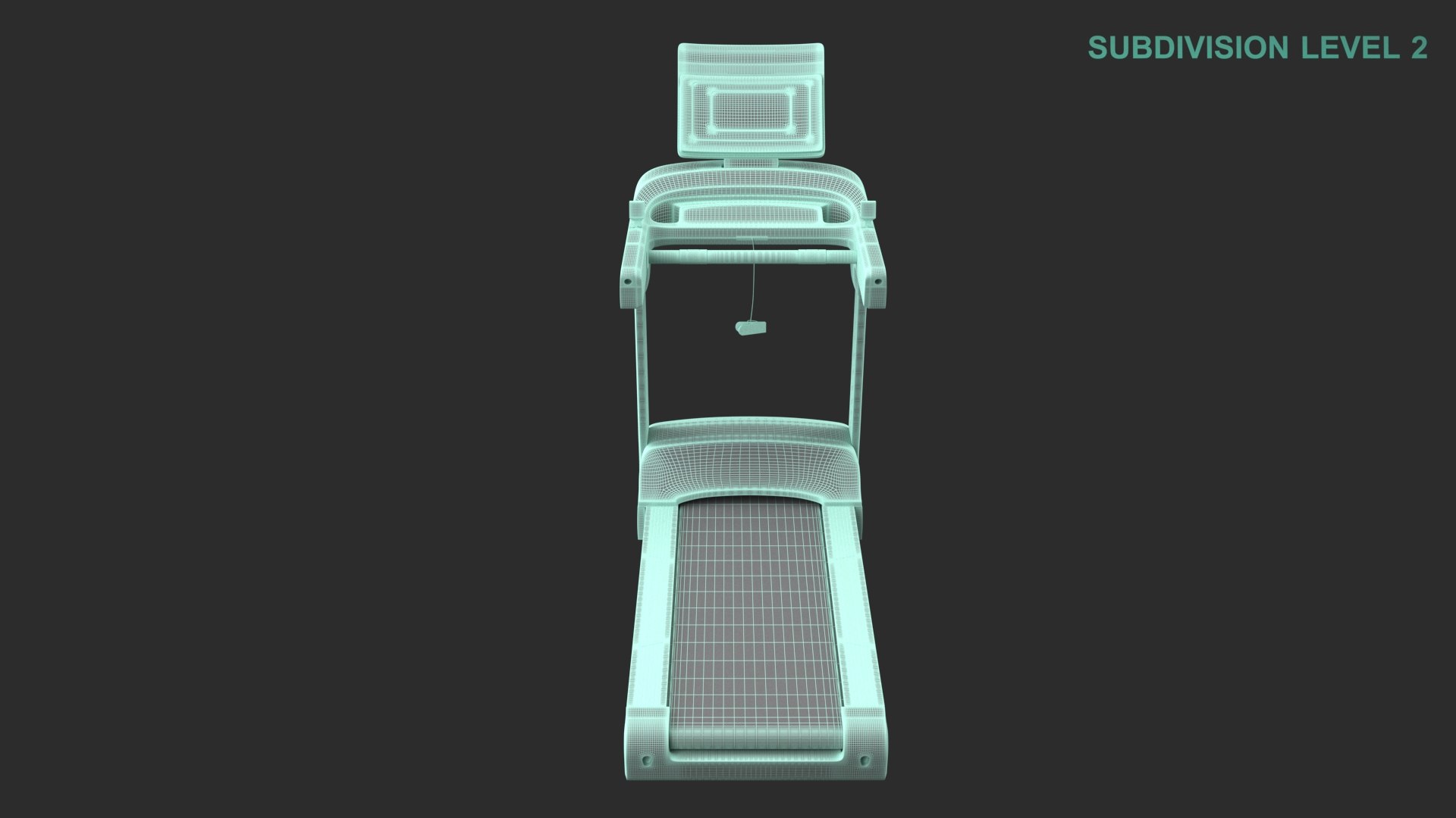 Treadmill 3D Model - TurboSquid 1934496