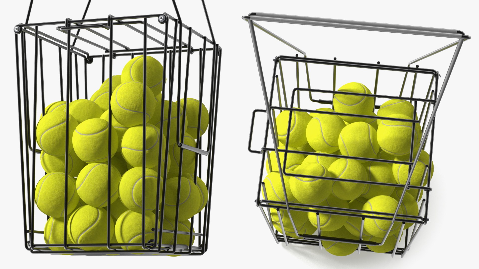 3D Wire Tennis Ball Hopper Basket Model - TurboSquid 2517501