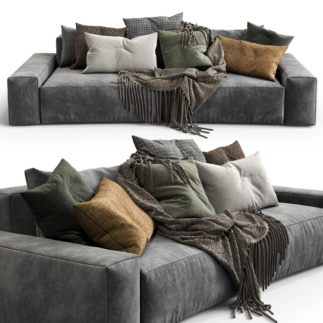 3D model jesse sofa daniel composition - TurboSquid 1625690
