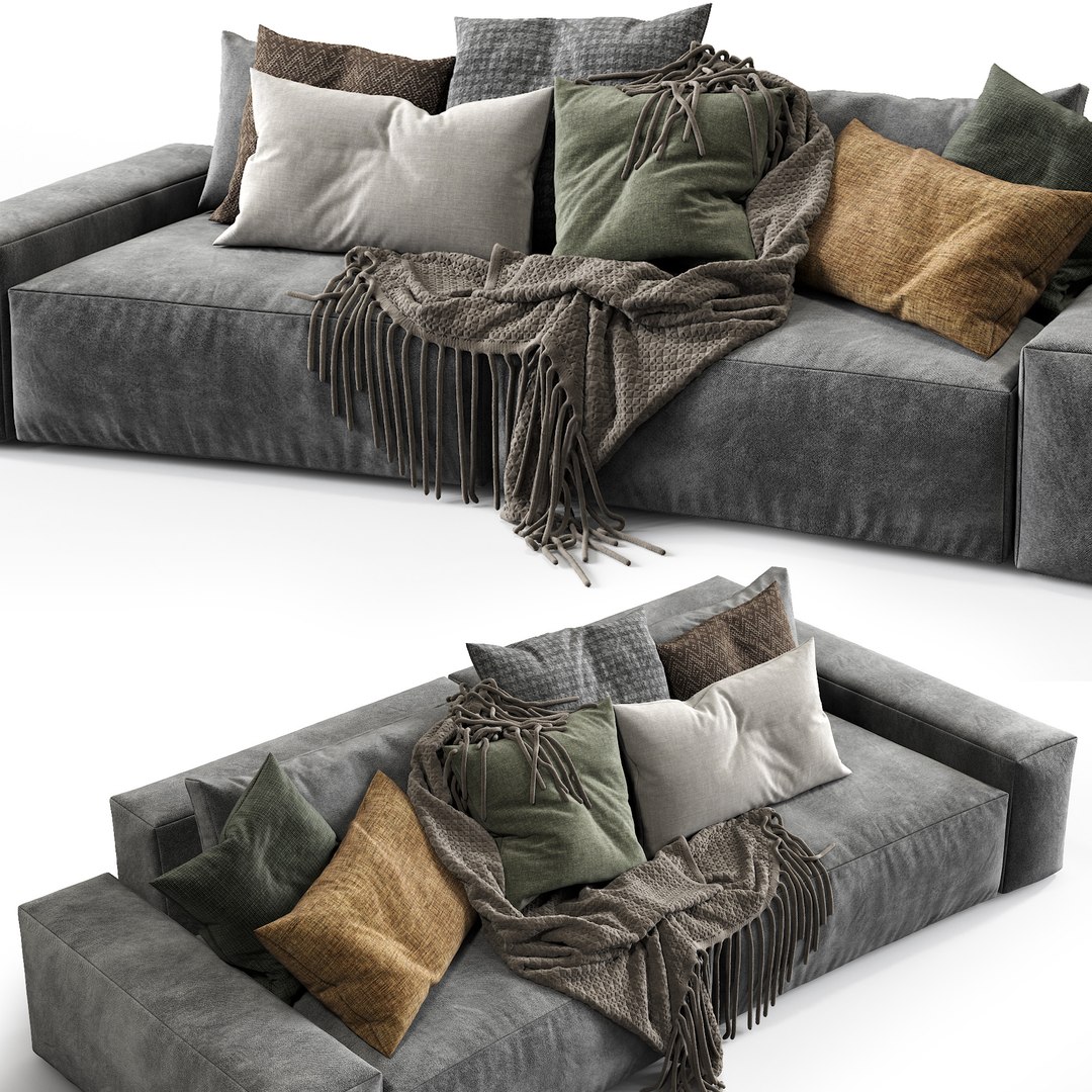 3D model jesse sofa daniel composition - TurboSquid 1625690