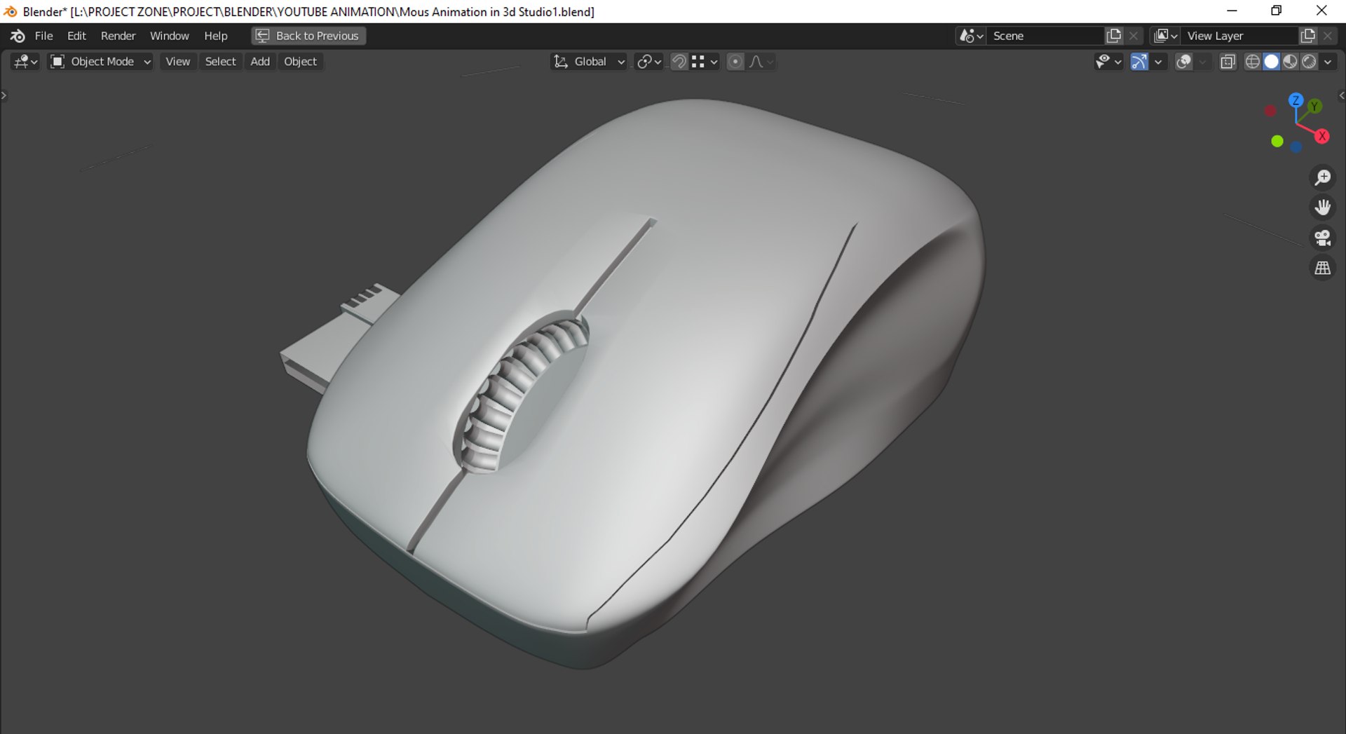 3D Model Mouse - TurboSquid 1870983