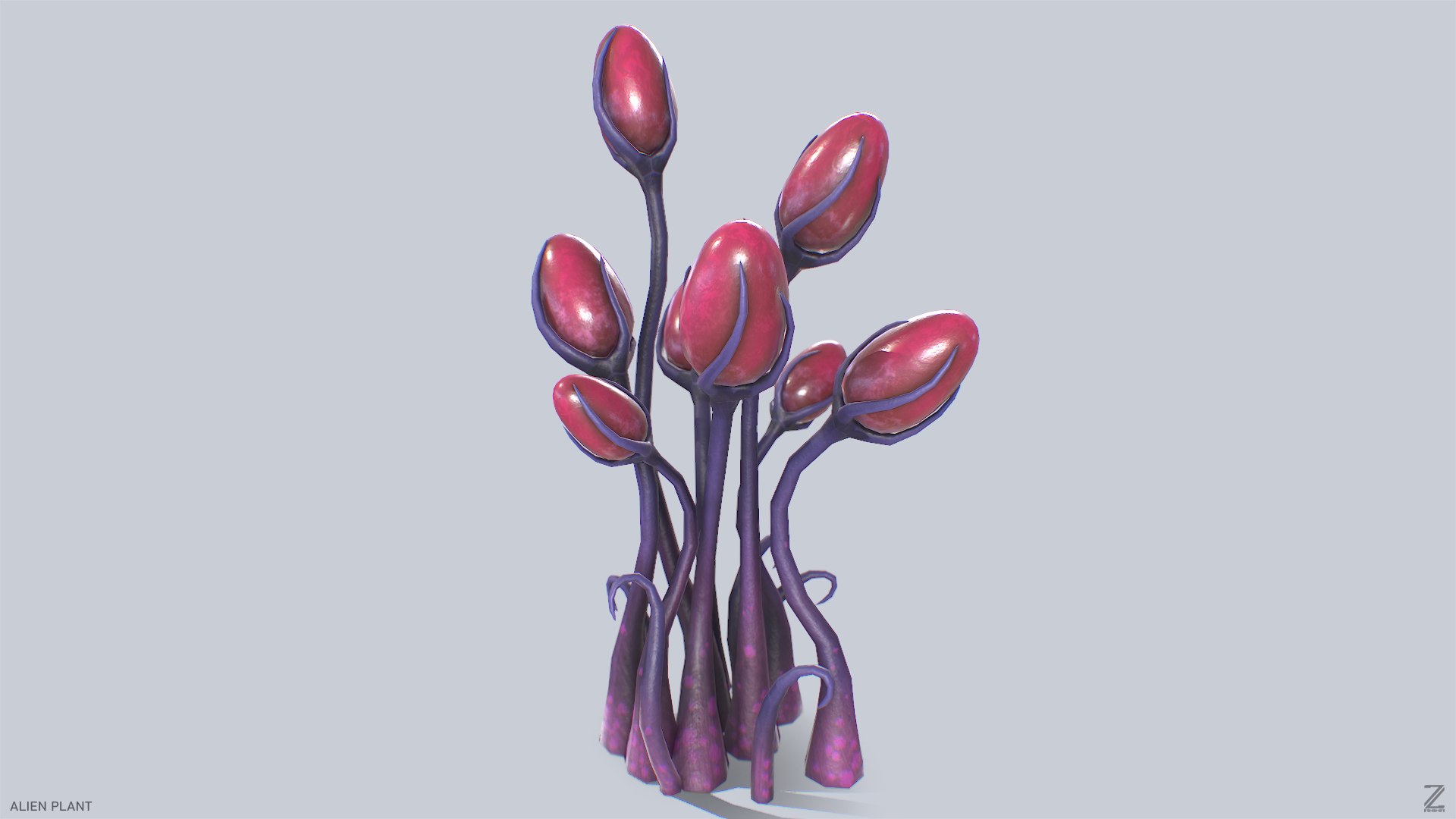 Alien Plant 3D Model - TurboSquid 2381202