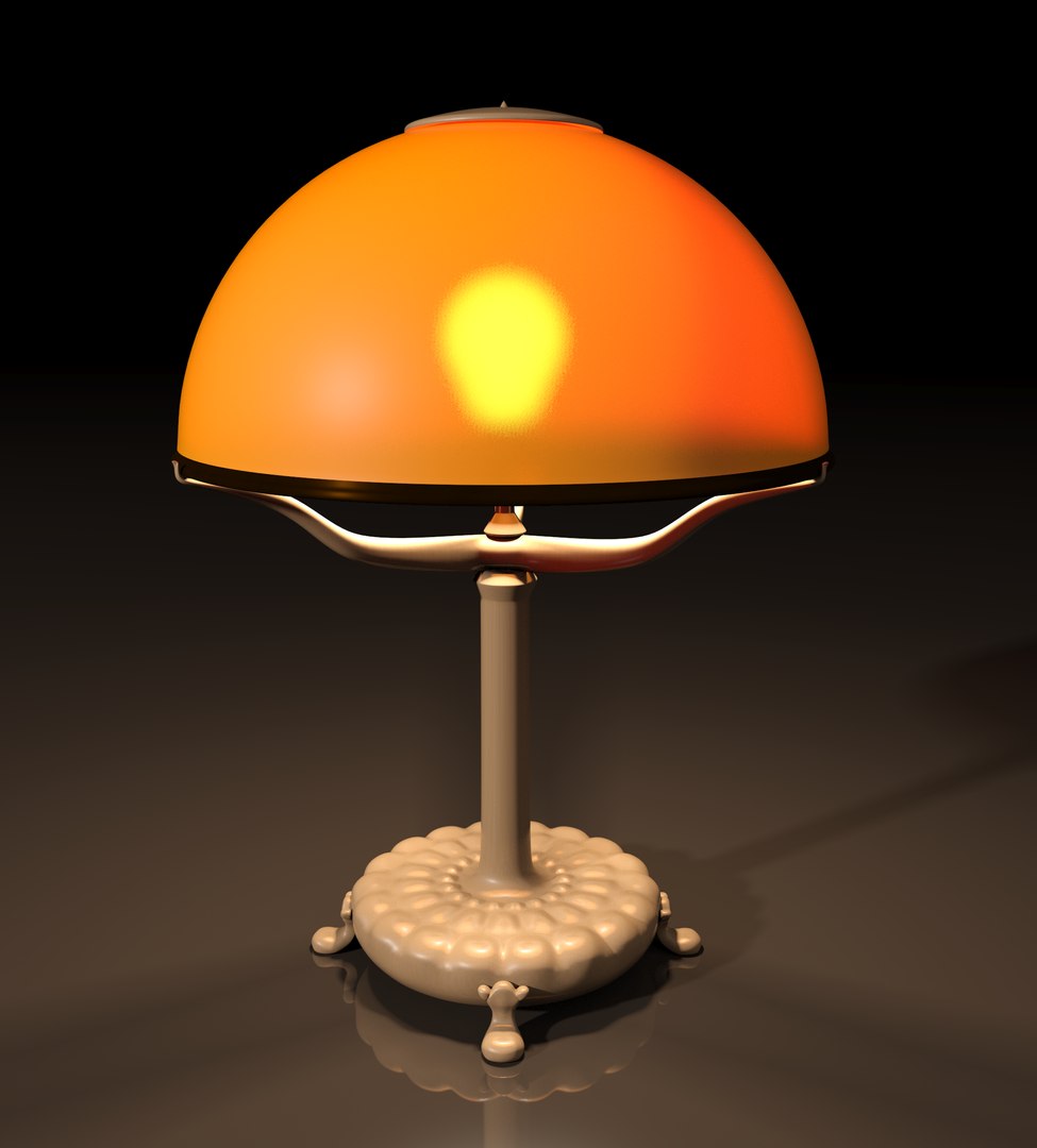 3D Tiffany Lamp Model - TurboSquid 1592963
