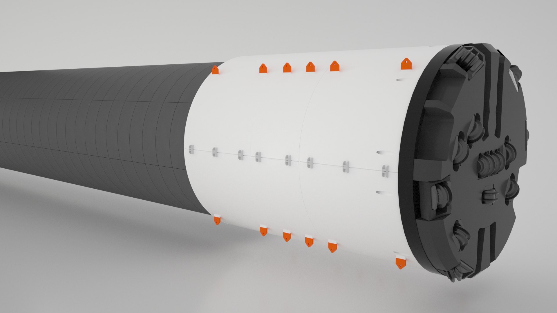 3D Tunnel Boring Machine 3D Model - TurboSquid 2140074