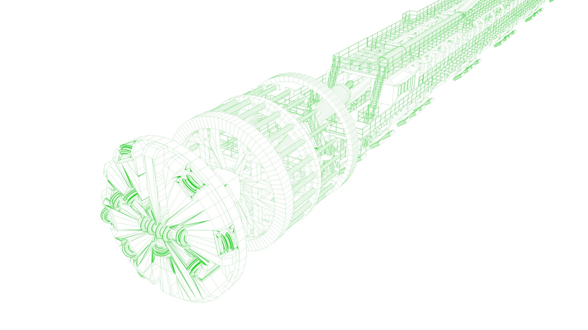 3D Tunnel Boring Machine 3D Model - TurboSquid 2140074