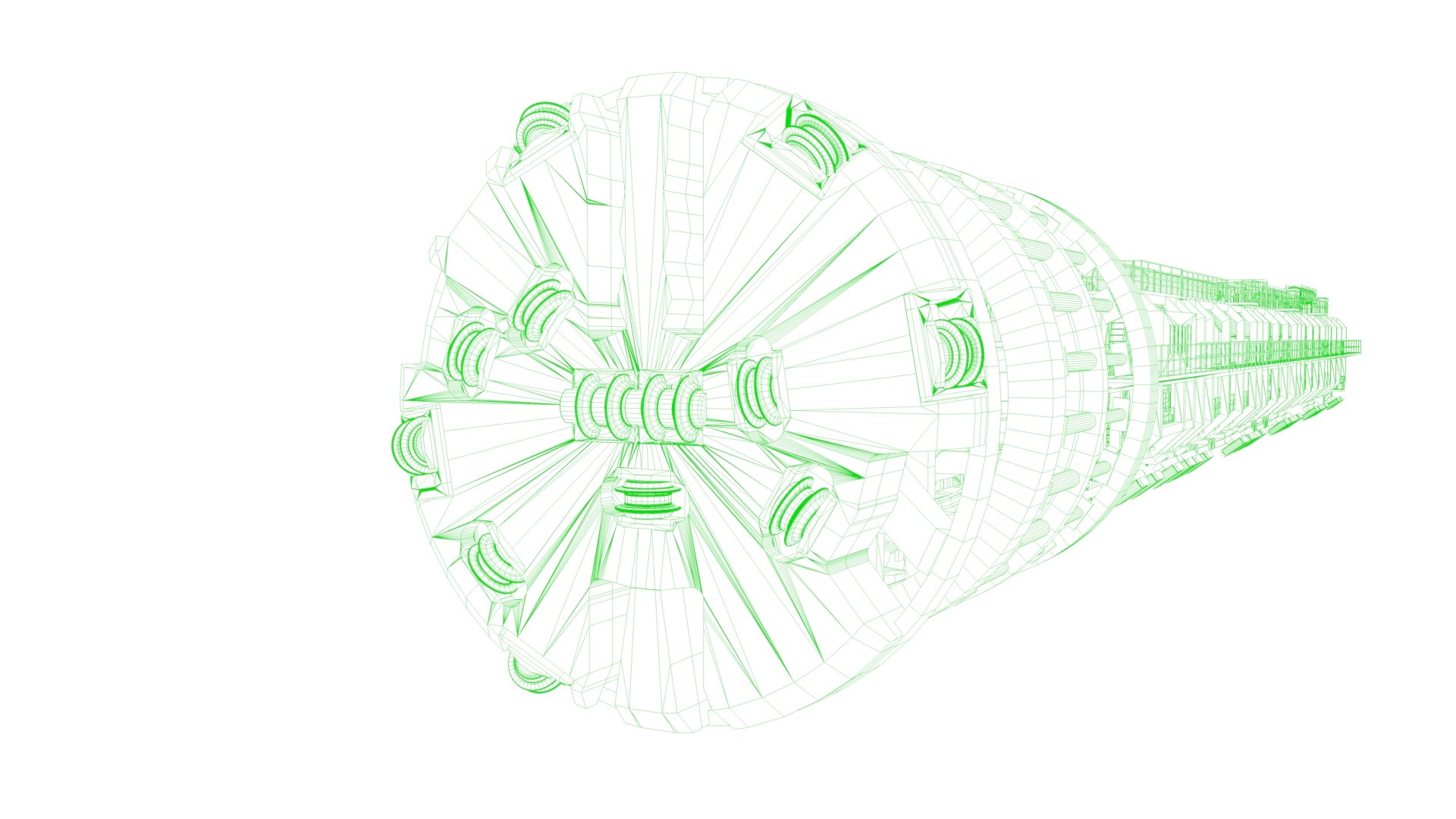 3D Tunnel Boring Machine 3D Model - TurboSquid 2140074