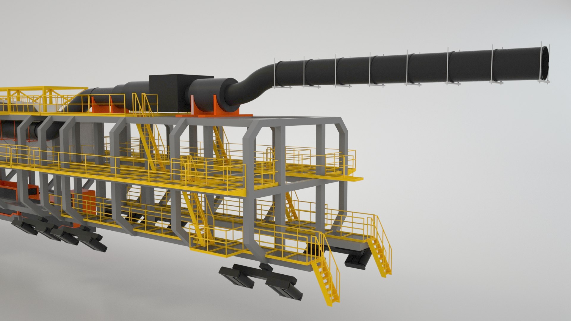 3D Tunnel Boring Machine 3D Model - TurboSquid 2140074