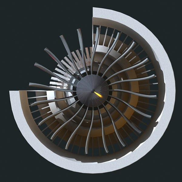 3D Turbofan Models | TurboSquid