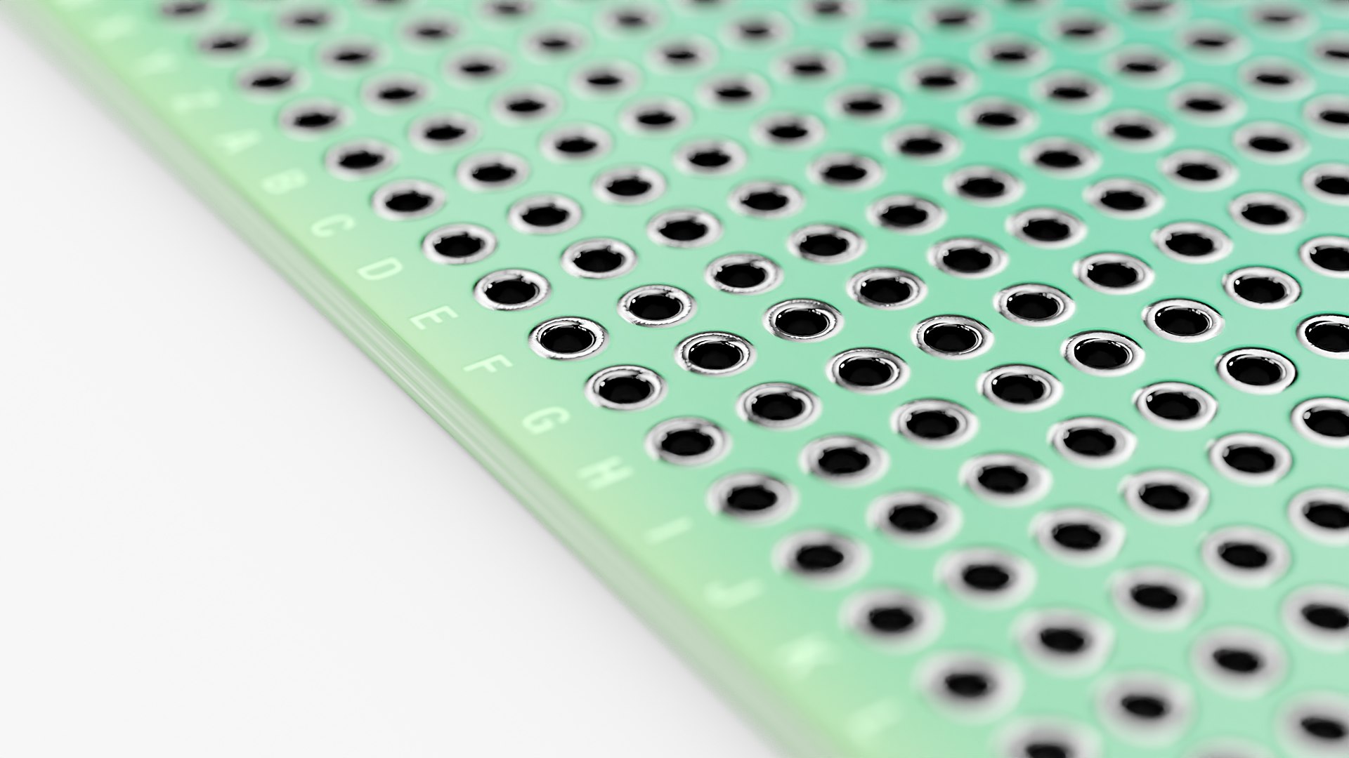 3D Model Electronics Perfboard 120x80mm - TurboSquid 2156038