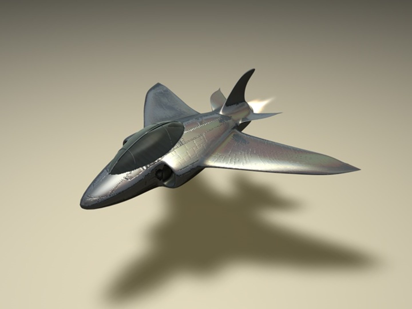C4d Aeroplane Fighter