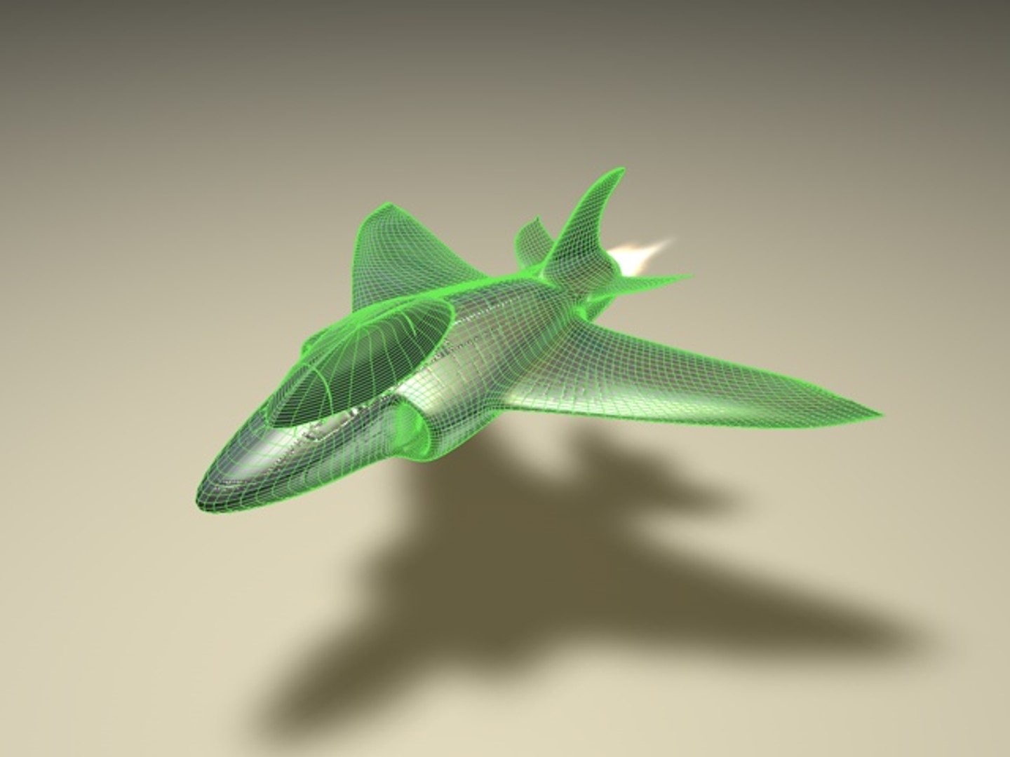 C4d Aeroplane Fighter