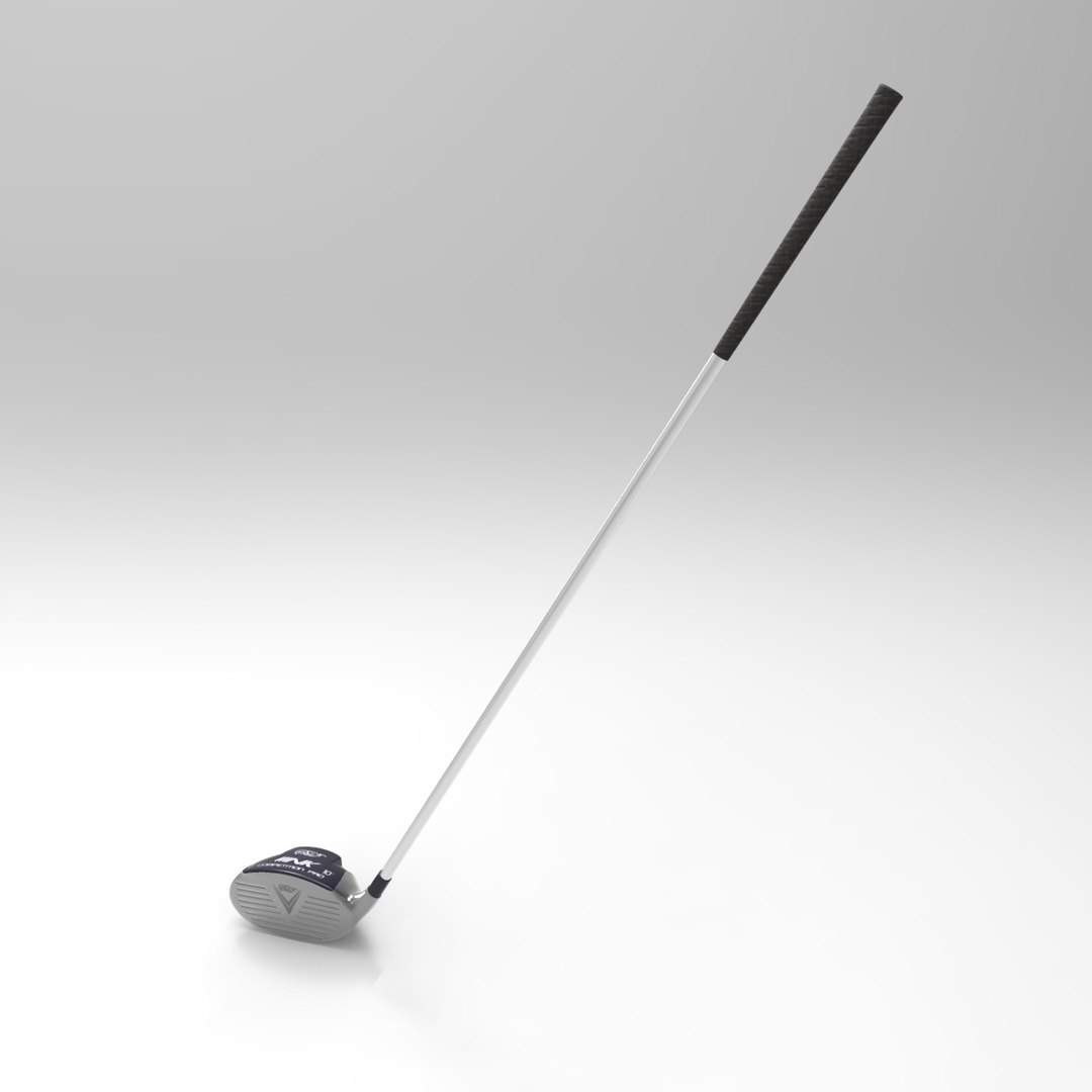 3d Model Golf Club Drive