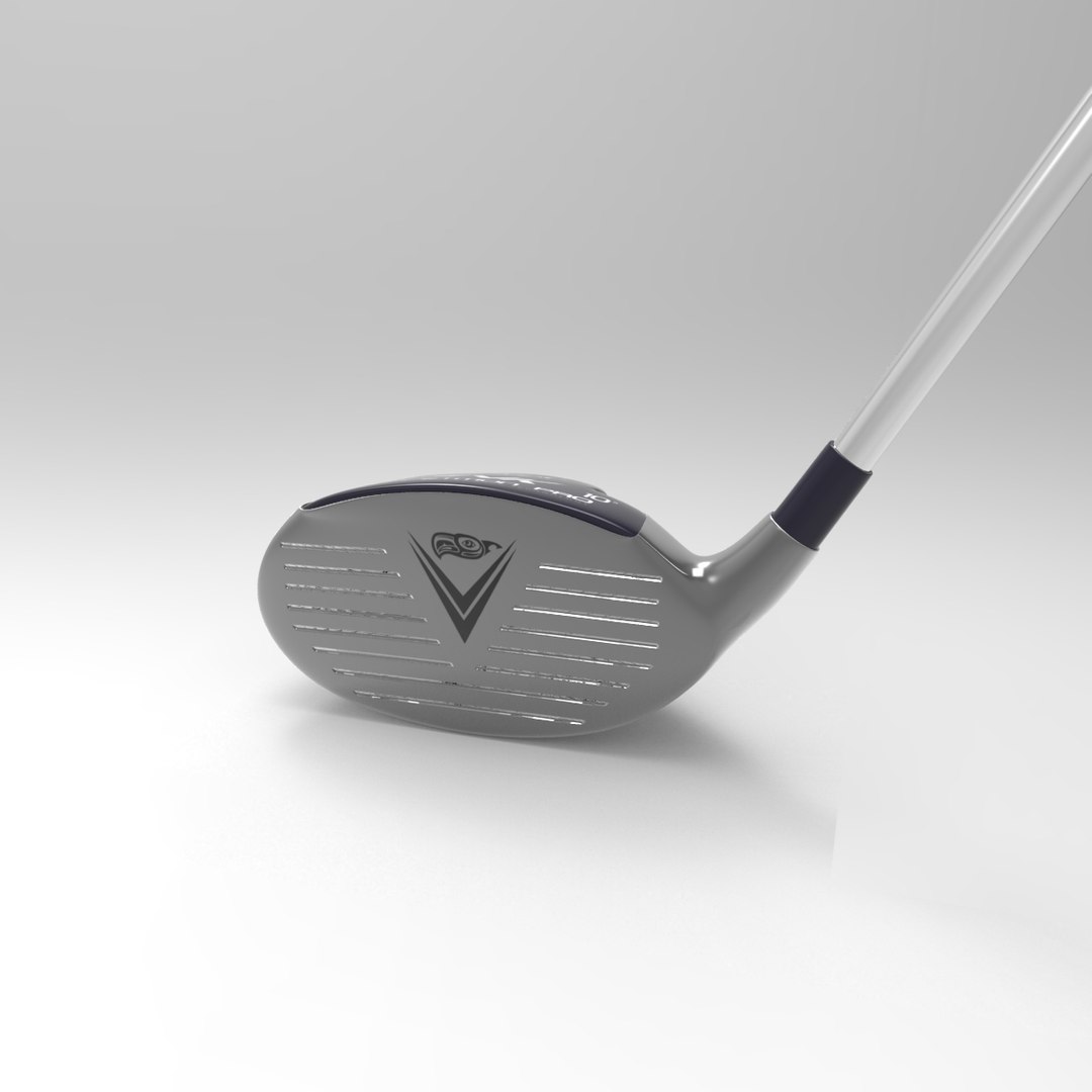 3d Model Golf Club Drive