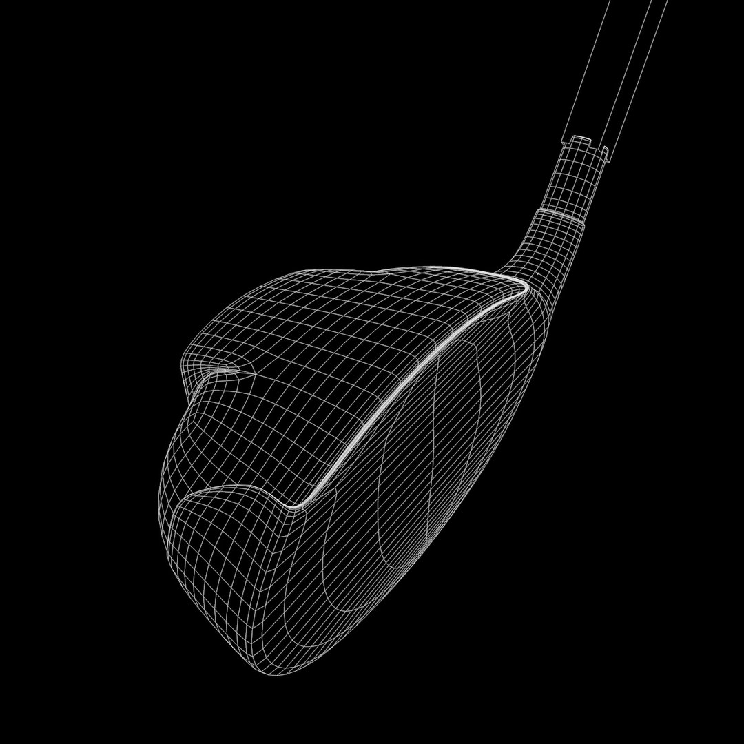 3d Model Golf Club Drive