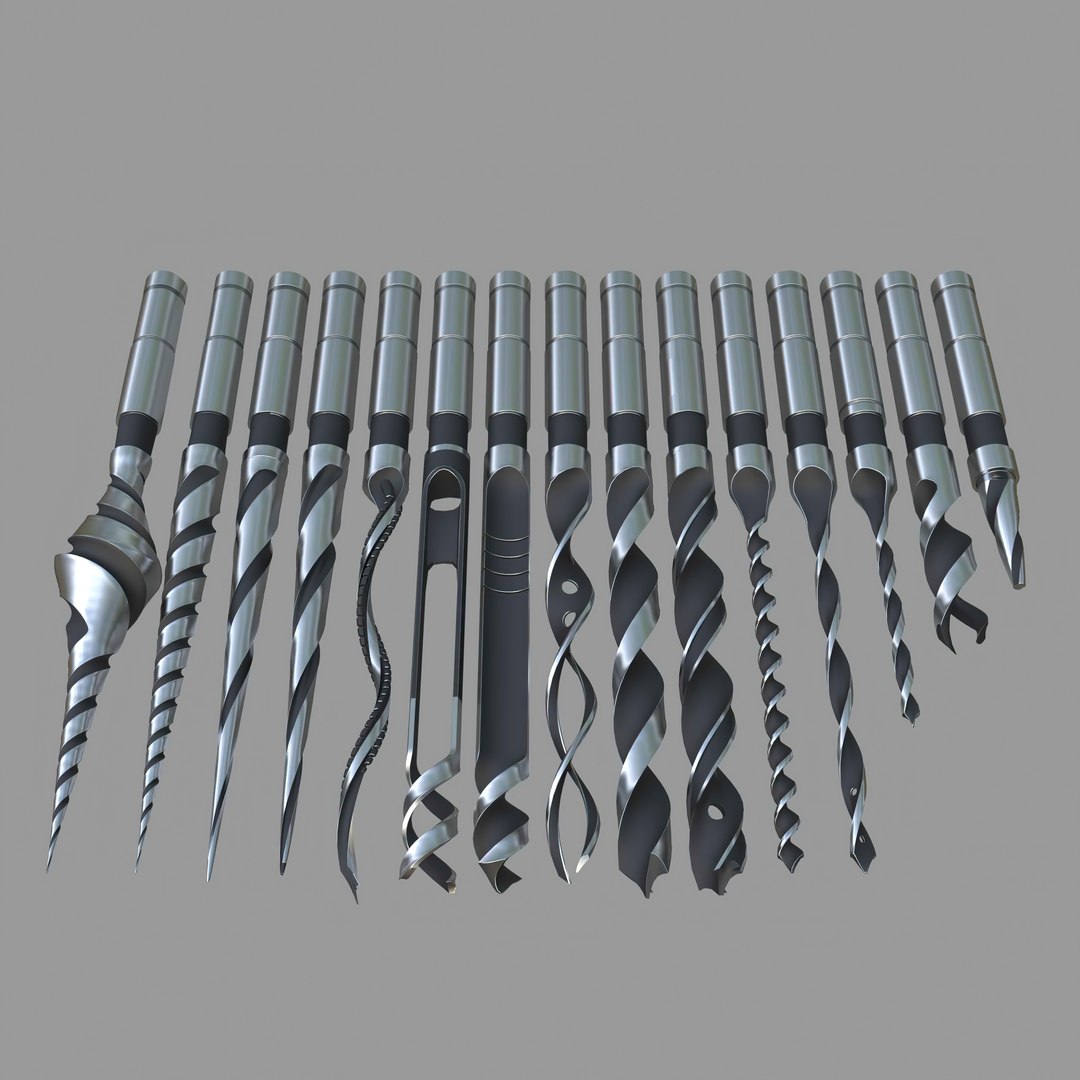 3D Model Drill Bit - TurboSquid 2159914