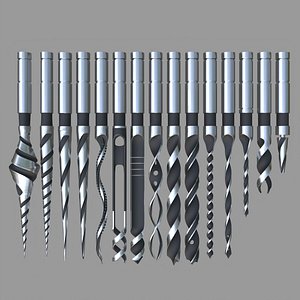 3D Drill Bit Models - Browse & Download Formats - TurboSquid