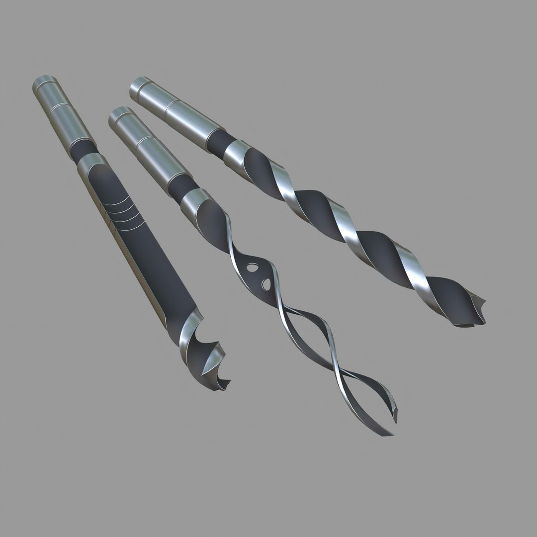 3D Model Drill Bit - TurboSquid 2159914