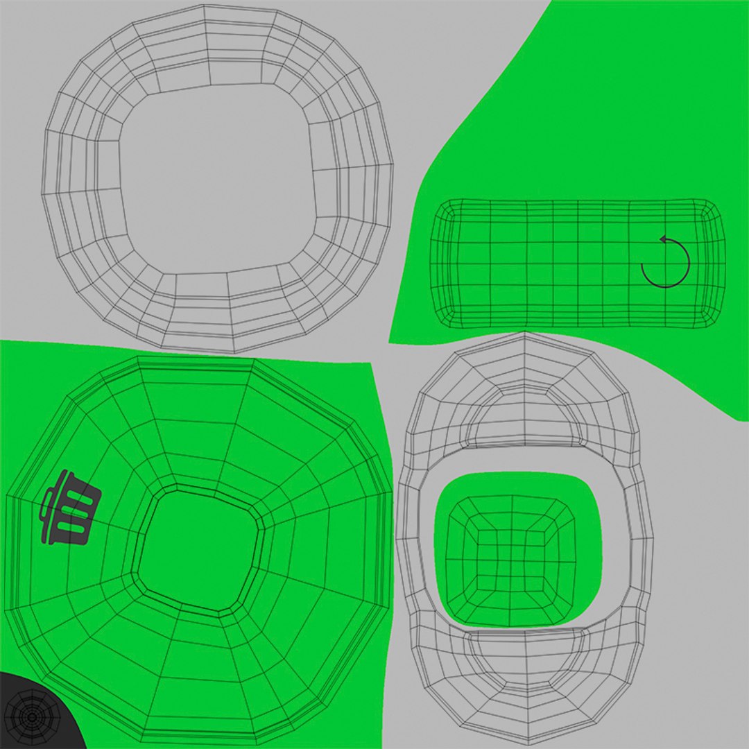 3D Garbage Bin Cartoon Style Model - TurboSquid 2101239