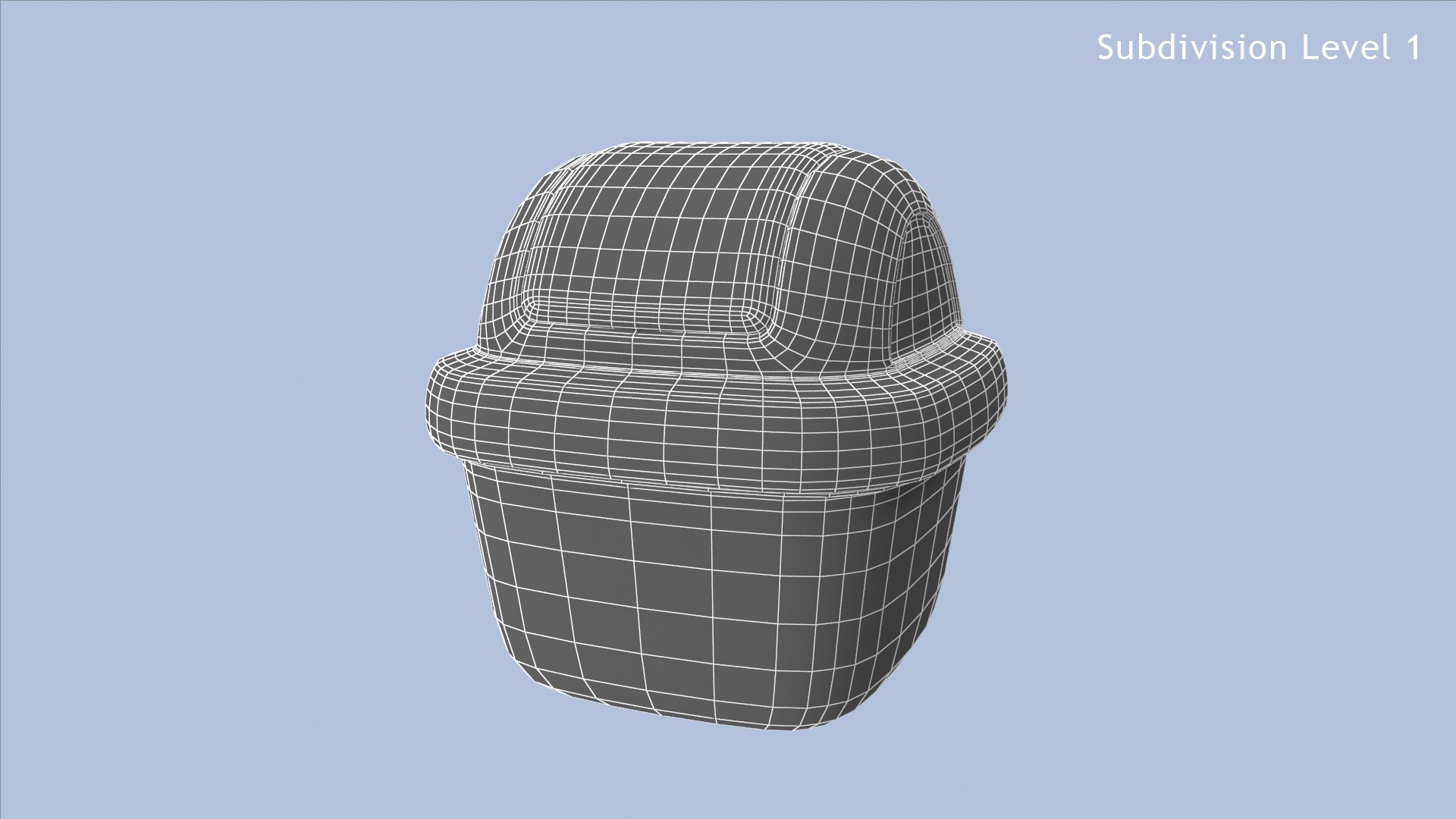 3D Garbage Bin Cartoon Style Model - TurboSquid 2101239