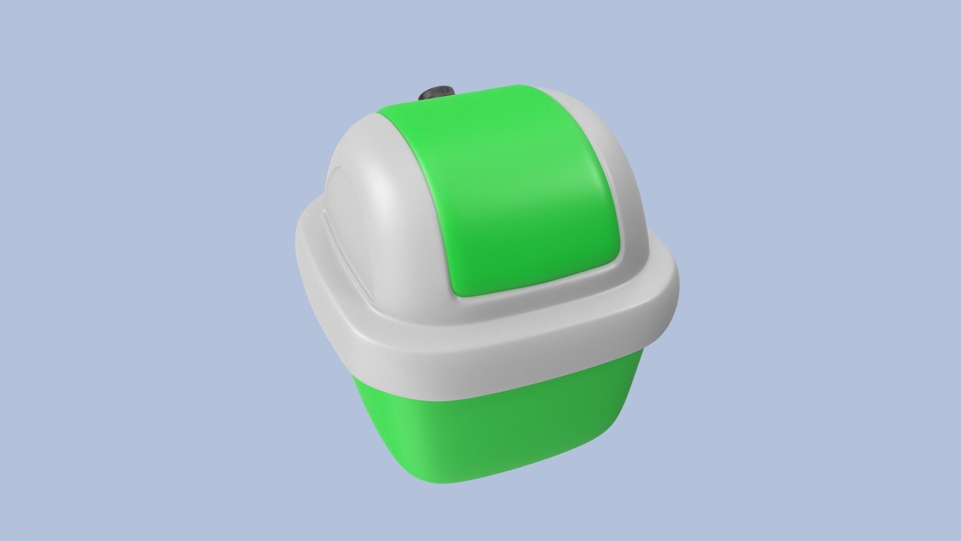 3D Garbage Bin Cartoon Style Model - TurboSquid 2101239