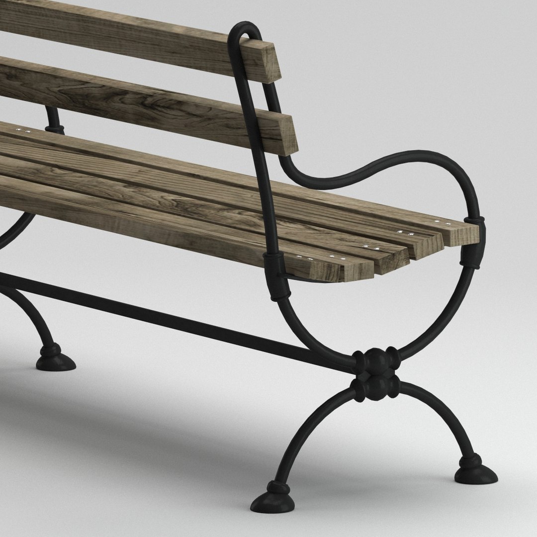 Bench 18 3D model - TurboSquid 1496906