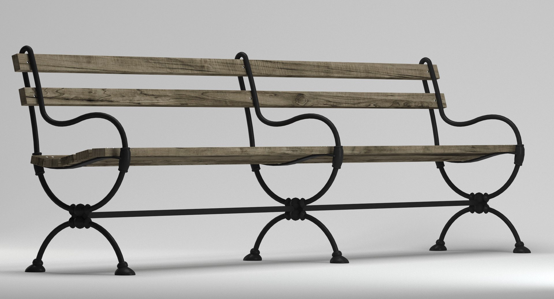 Bench 18 3D model - TurboSquid 1496906