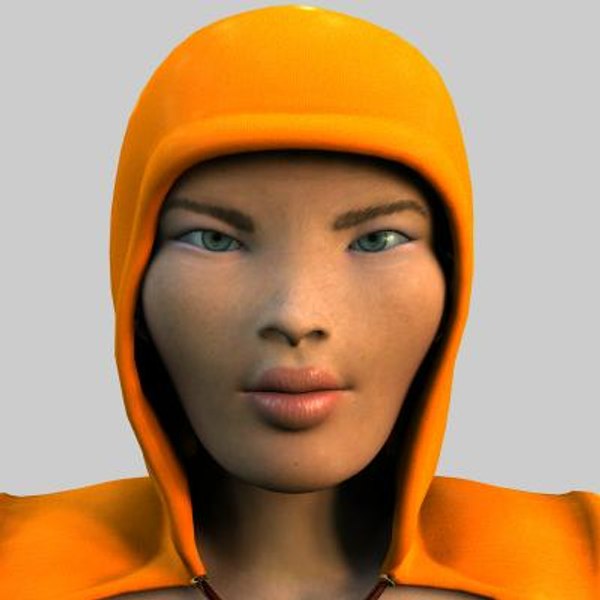 yoki facial expressions 3d model