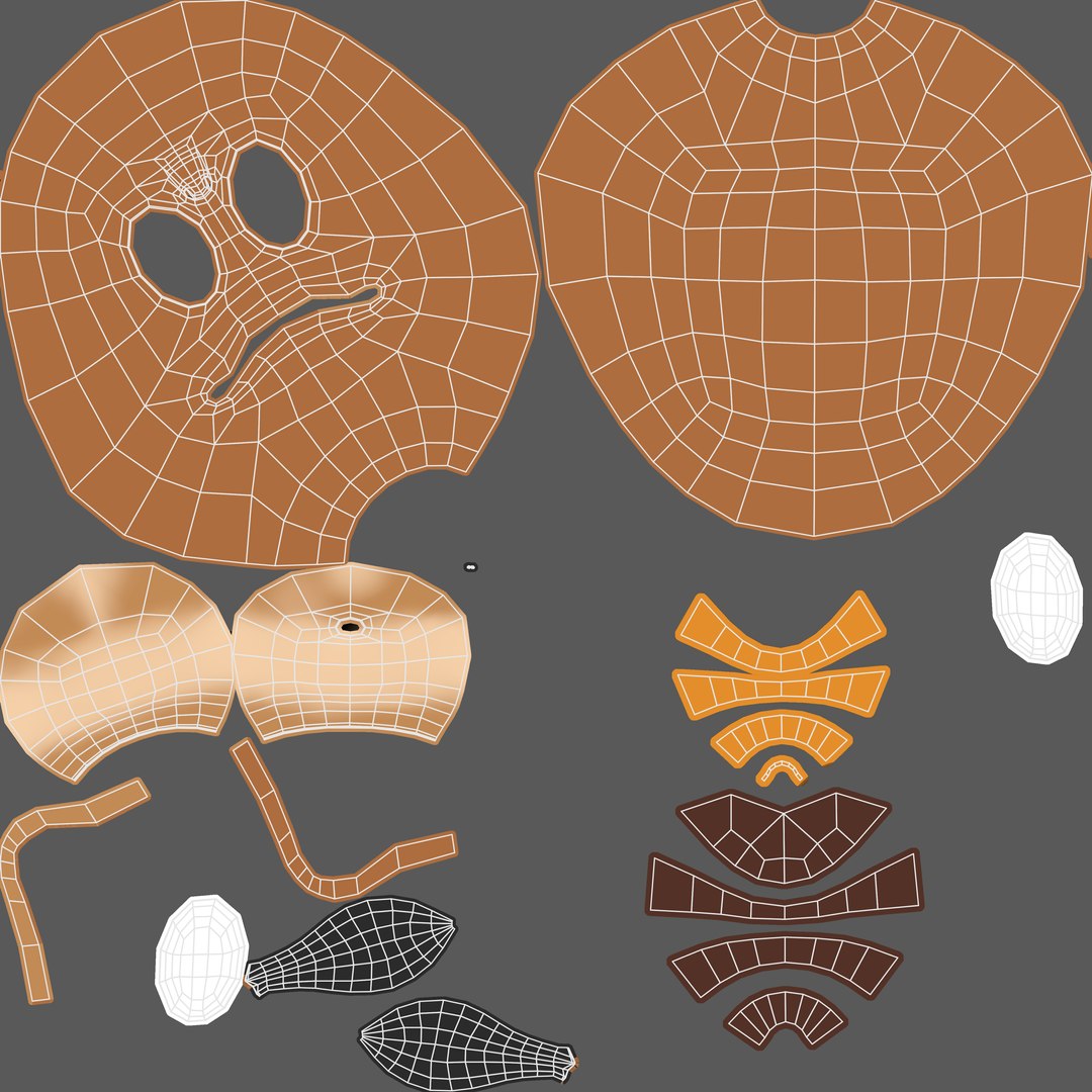 Tail goomba super mario 3D model - TurboSquid 1366524