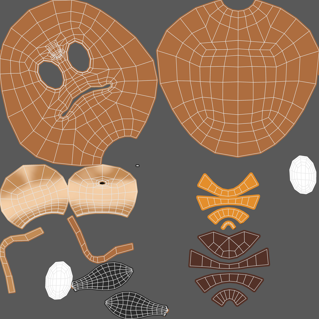 Tail goomba super mario 3D model - TurboSquid 1366524