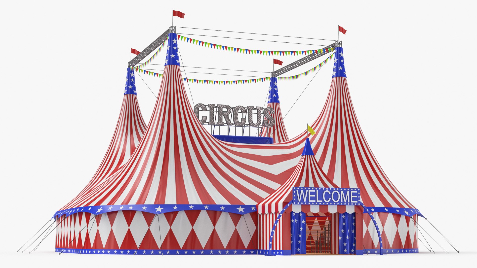 3D Circus Collection model - TurboSquid 2094943