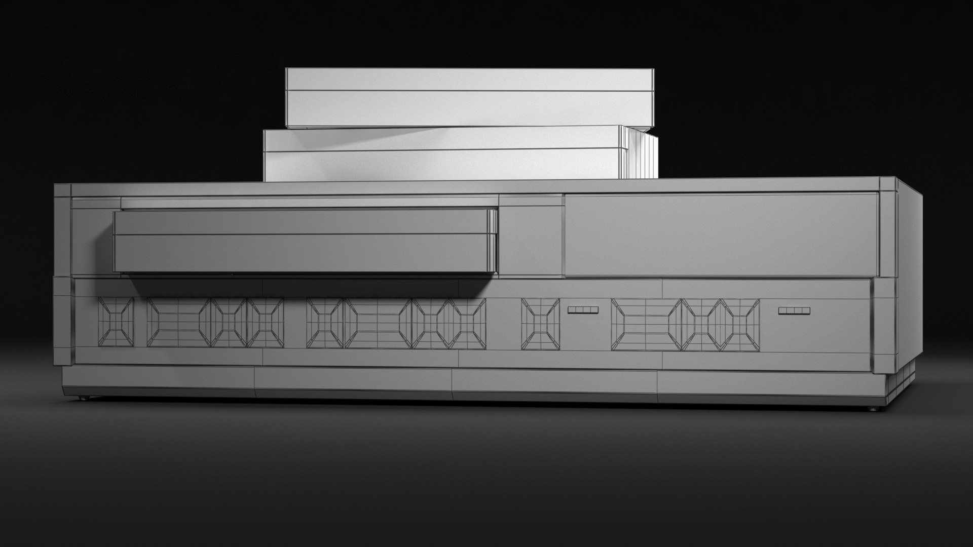 VCR Player And VHS Cassette 3D Model - TurboSquid 1861045