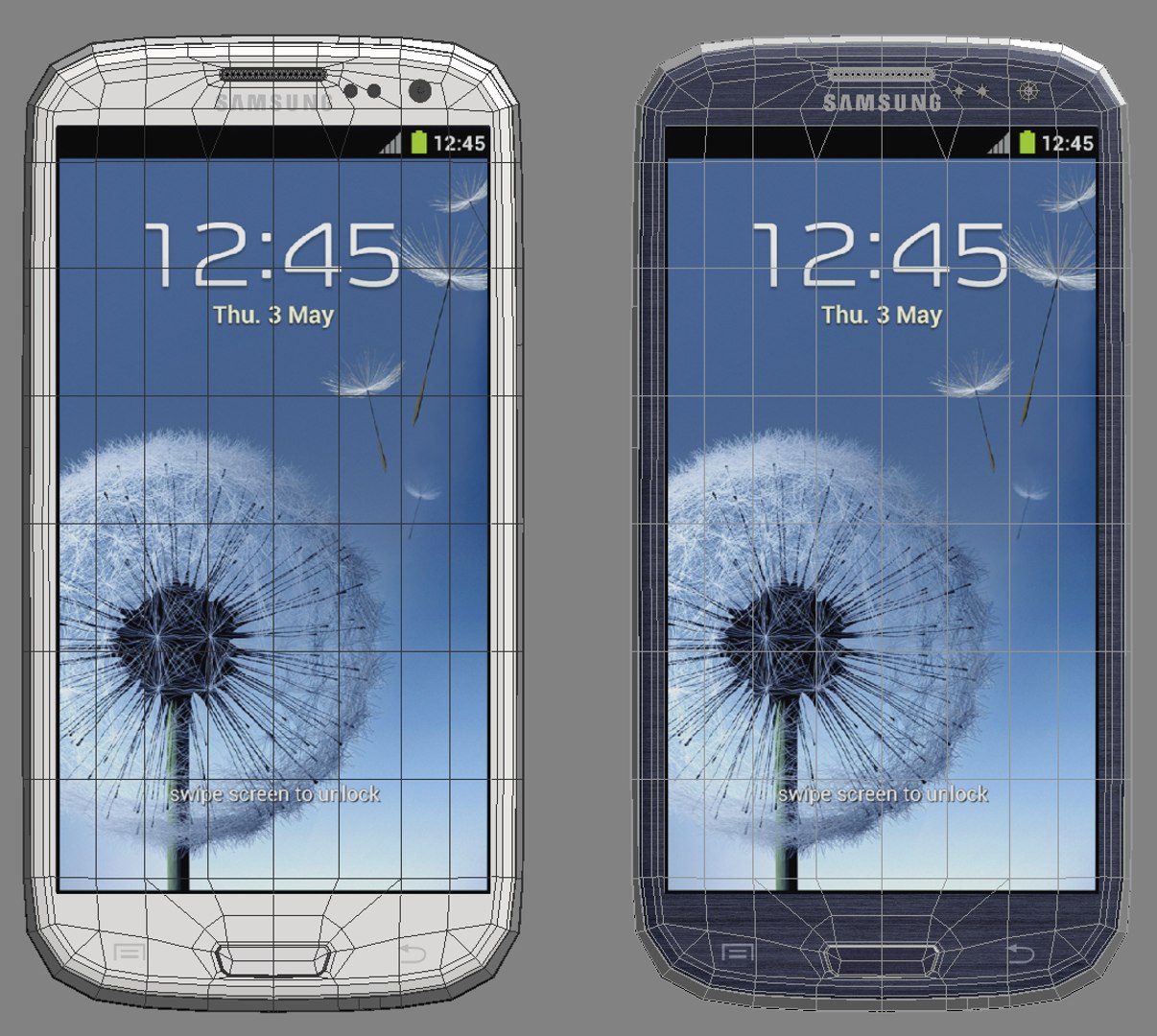 3d model samsung galaxy s iii