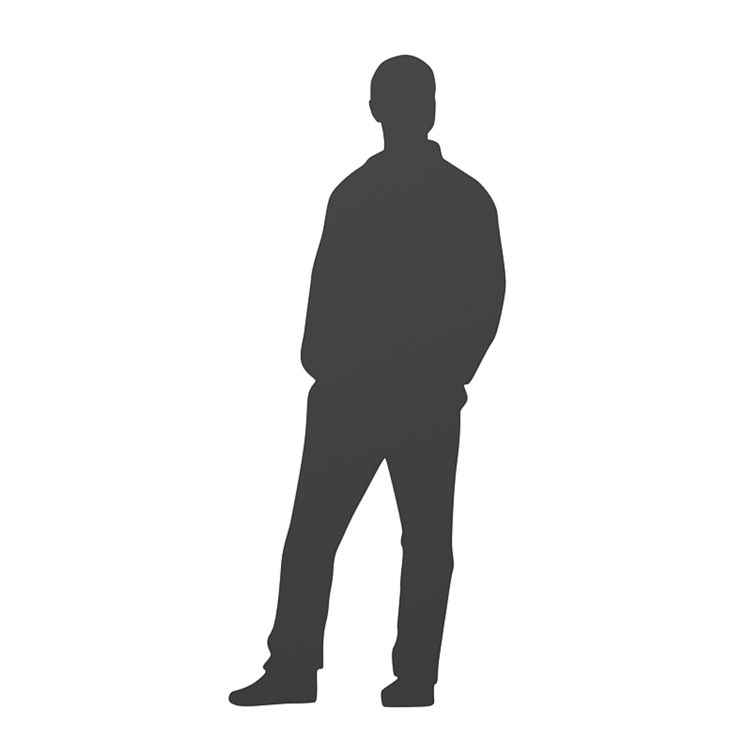 Free Silhouette Looping Animation 3d Model