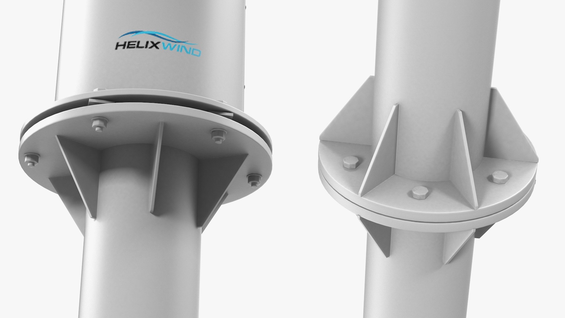 Helix Wind Turbine Model - TurboSquid 1477081