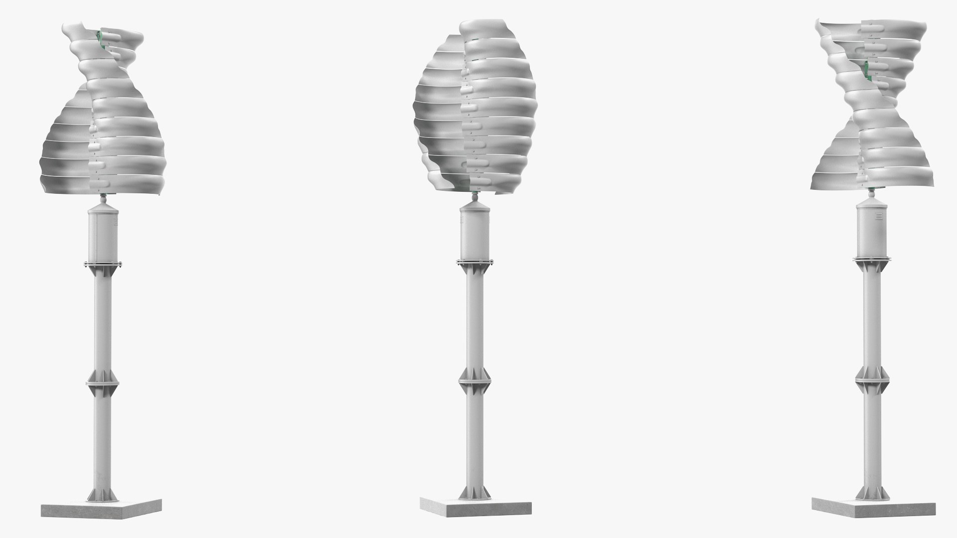 Helix Wind Turbine Model - TurboSquid 1477081