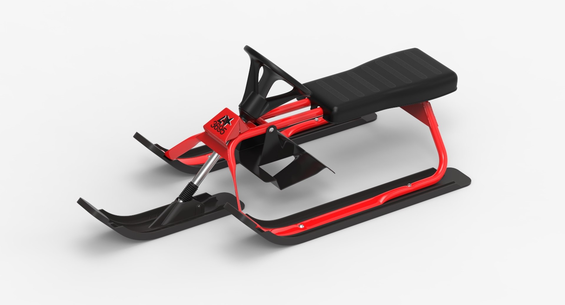 3D snow racer model - TurboSquid 1351787