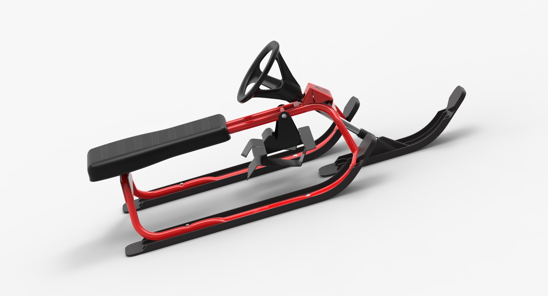 3D snow racer model - TurboSquid 1351787