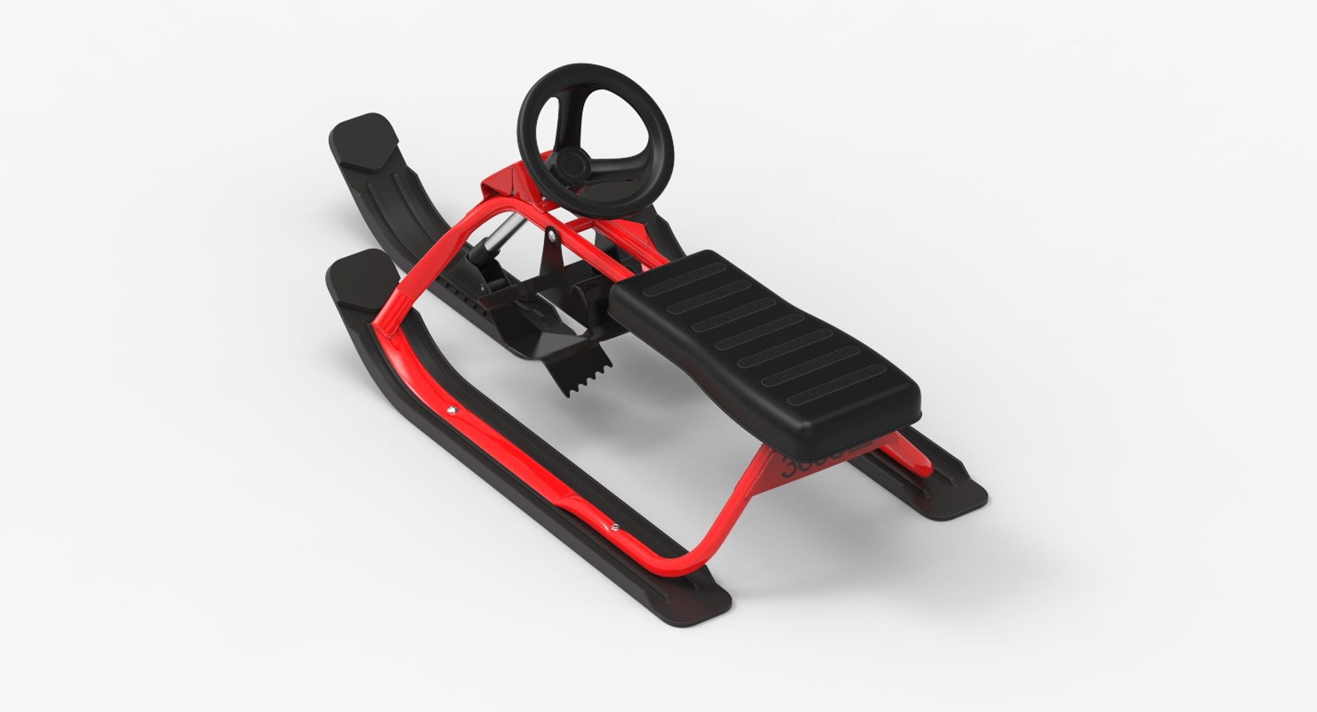 3D snow racer model - TurboSquid 1351787