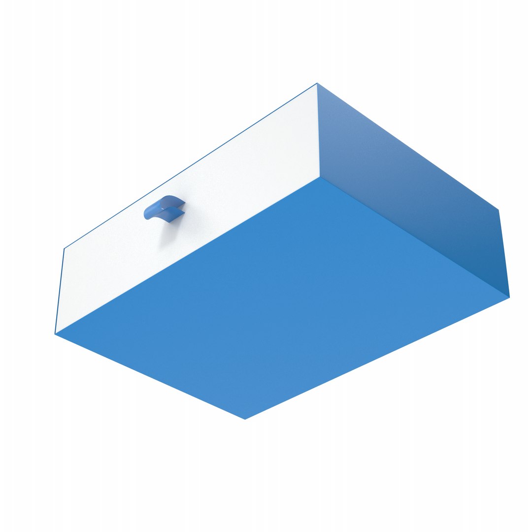 Blue Box Package 3D Model - TurboSquid 2188614