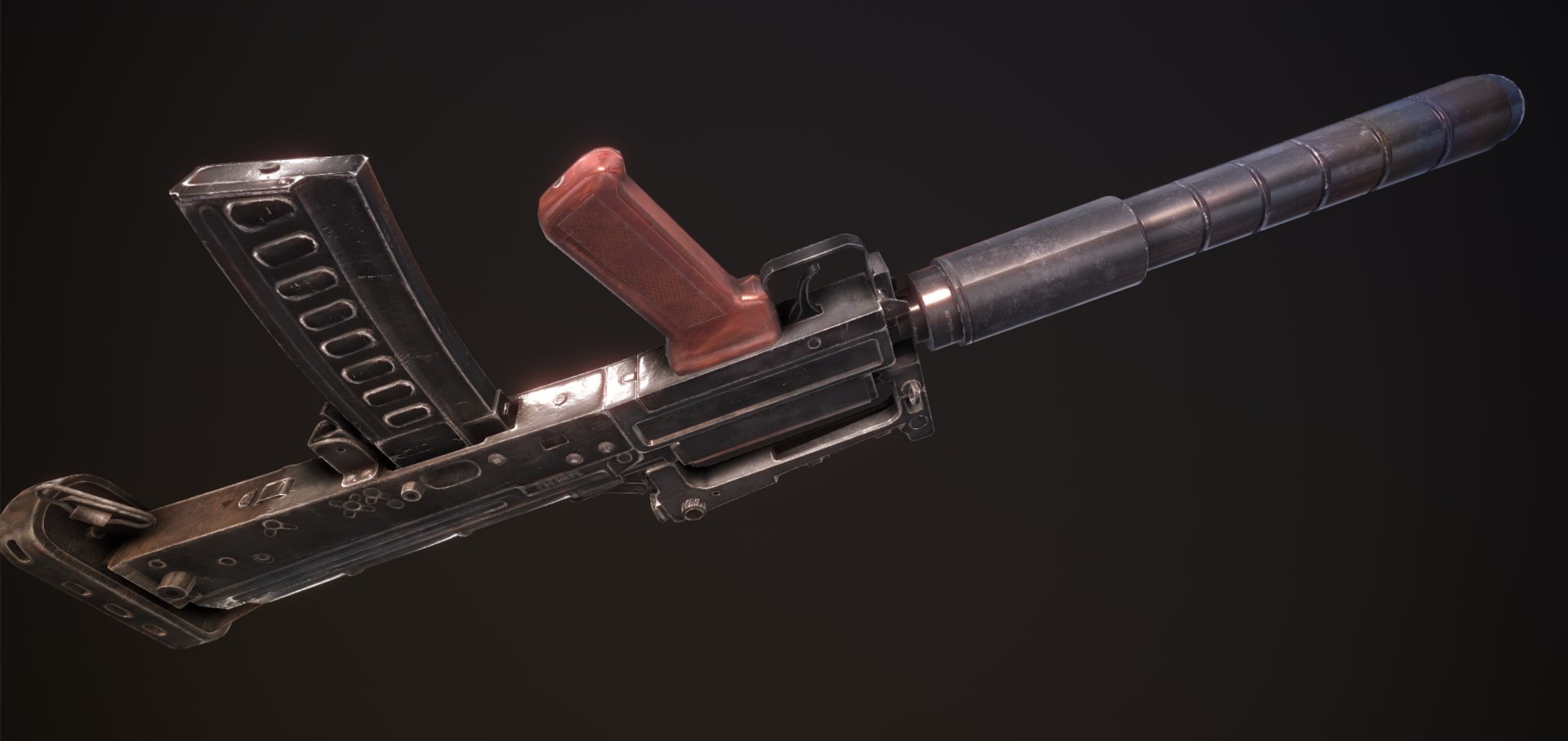 3D Ots-14 Groza Model - TurboSquid 1361819