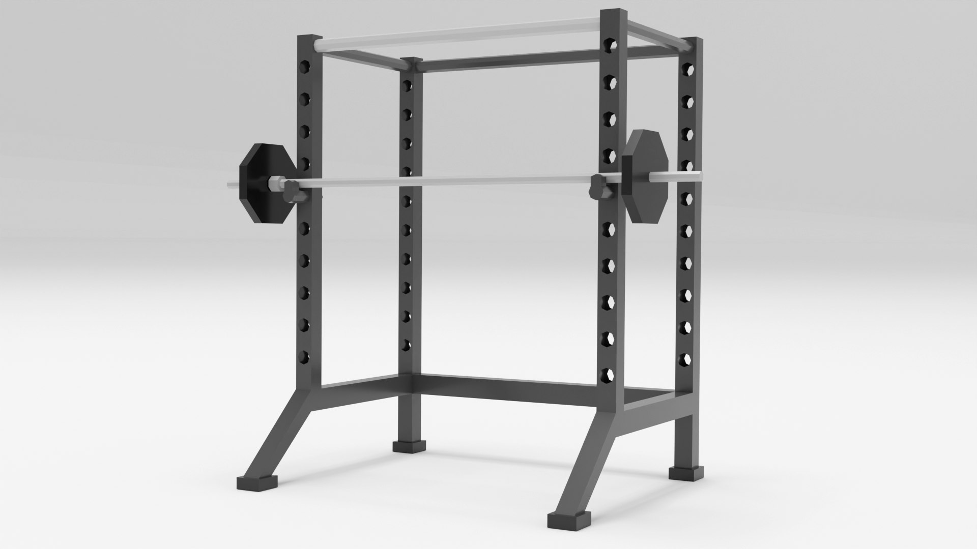 Low Poly Gym Equipment 3D Model - TurboSquid 2392122
