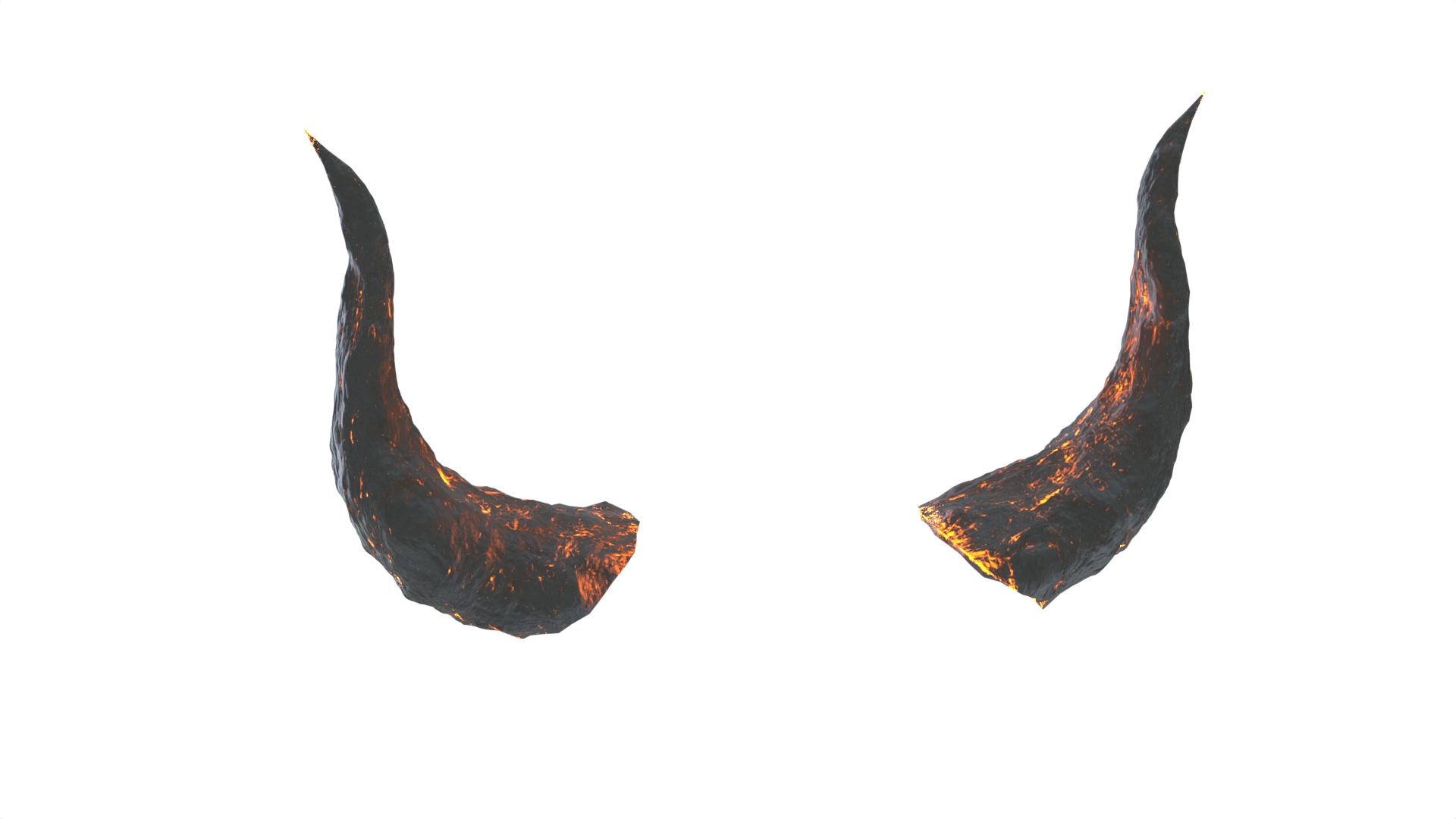 3D Horns Demon Based On Volcano Model - TurboSquid 1922561
