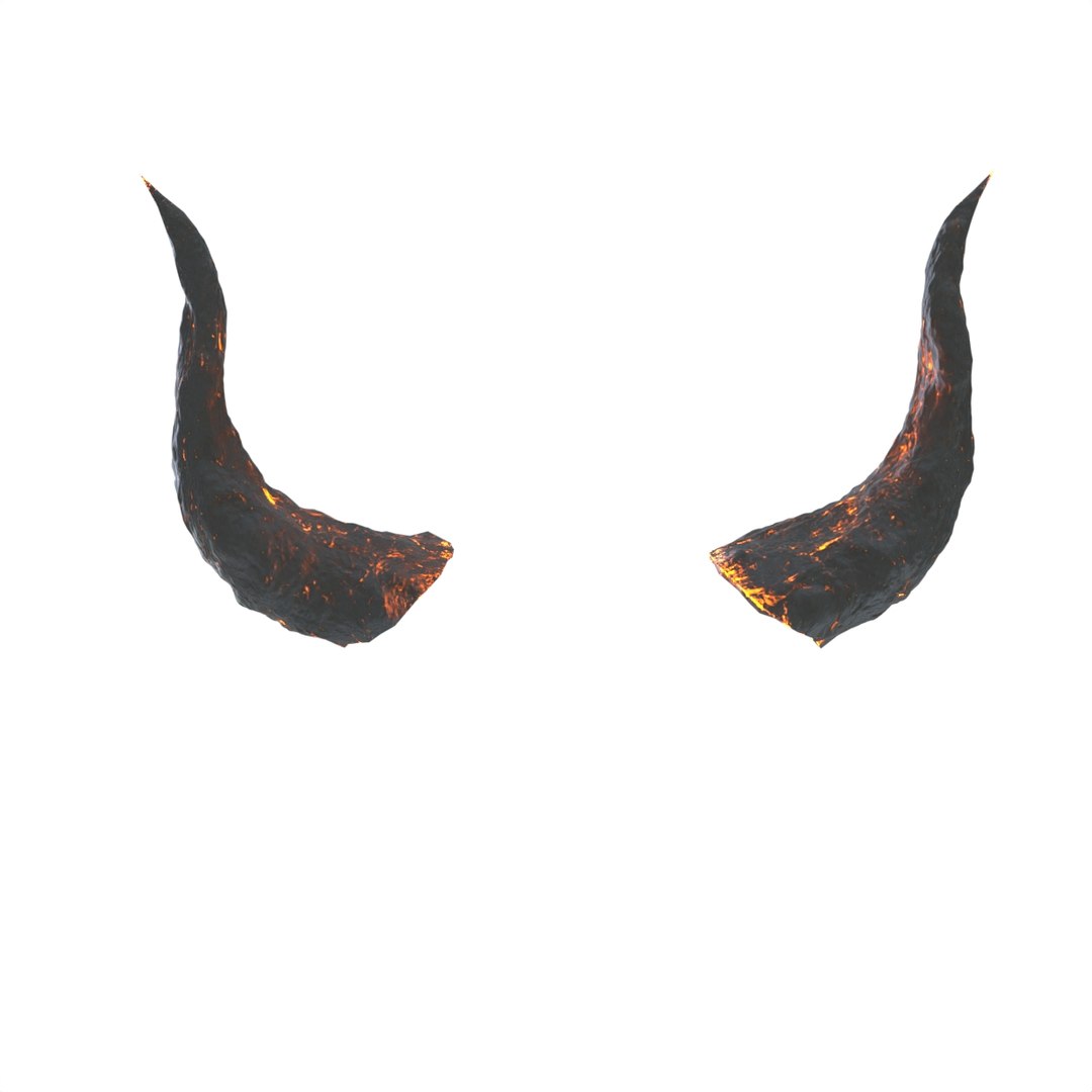 3D horns Demon based on Volcano model - TurboSquid 1922561
