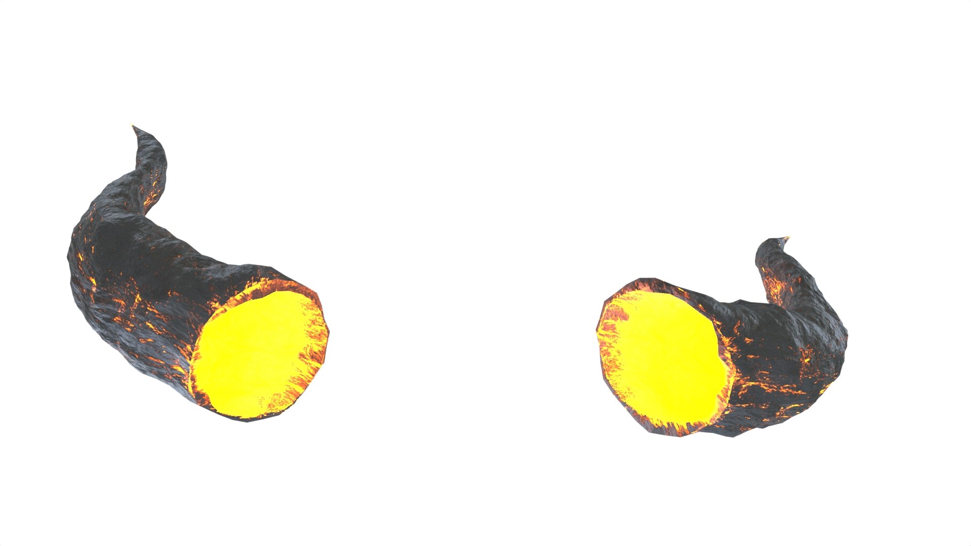 3D Horns Demon Based On Volcano Model - TurboSquid 1922561