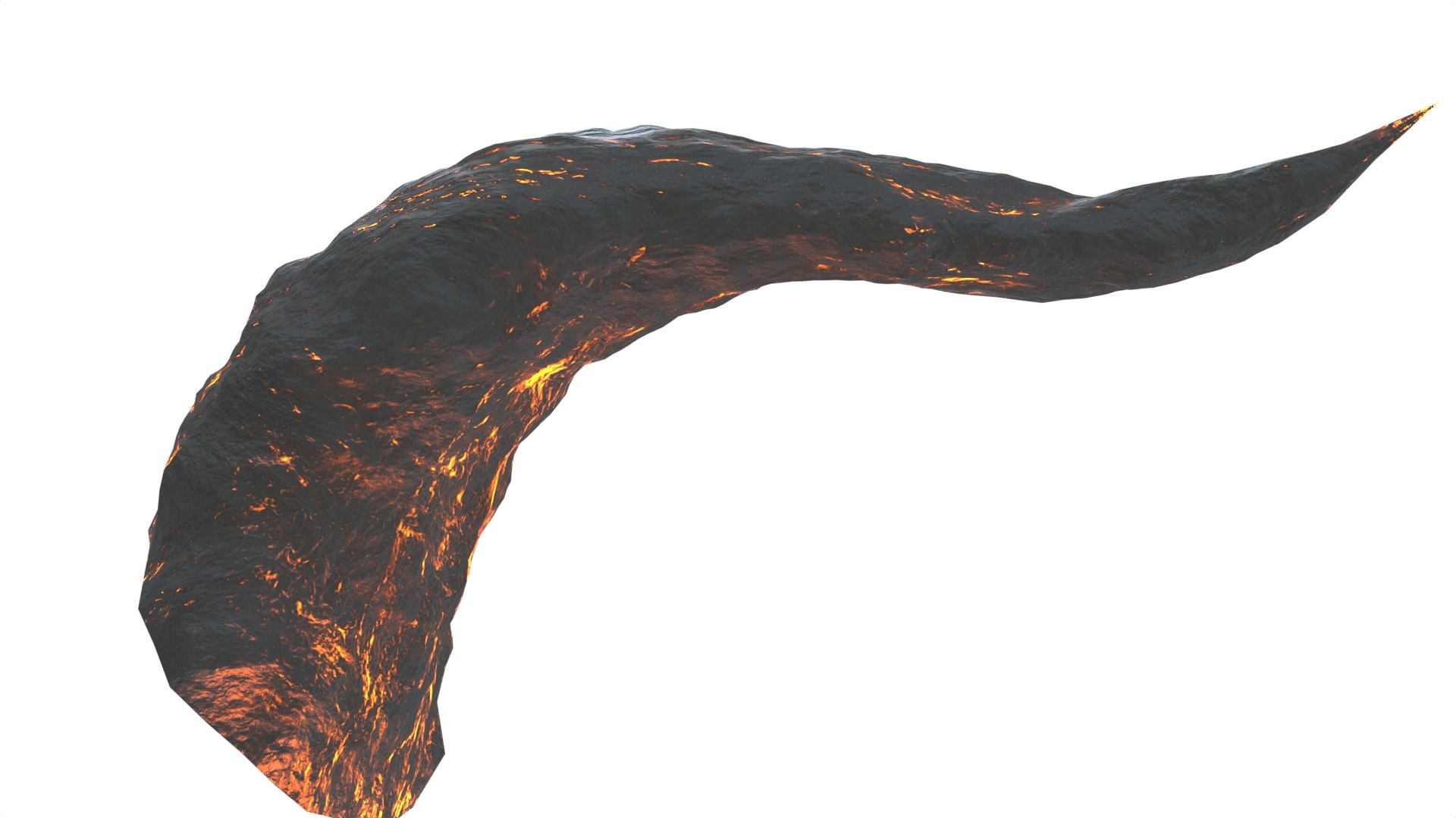 3D Horns Demon Based On Volcano Model - TurboSquid 1922561