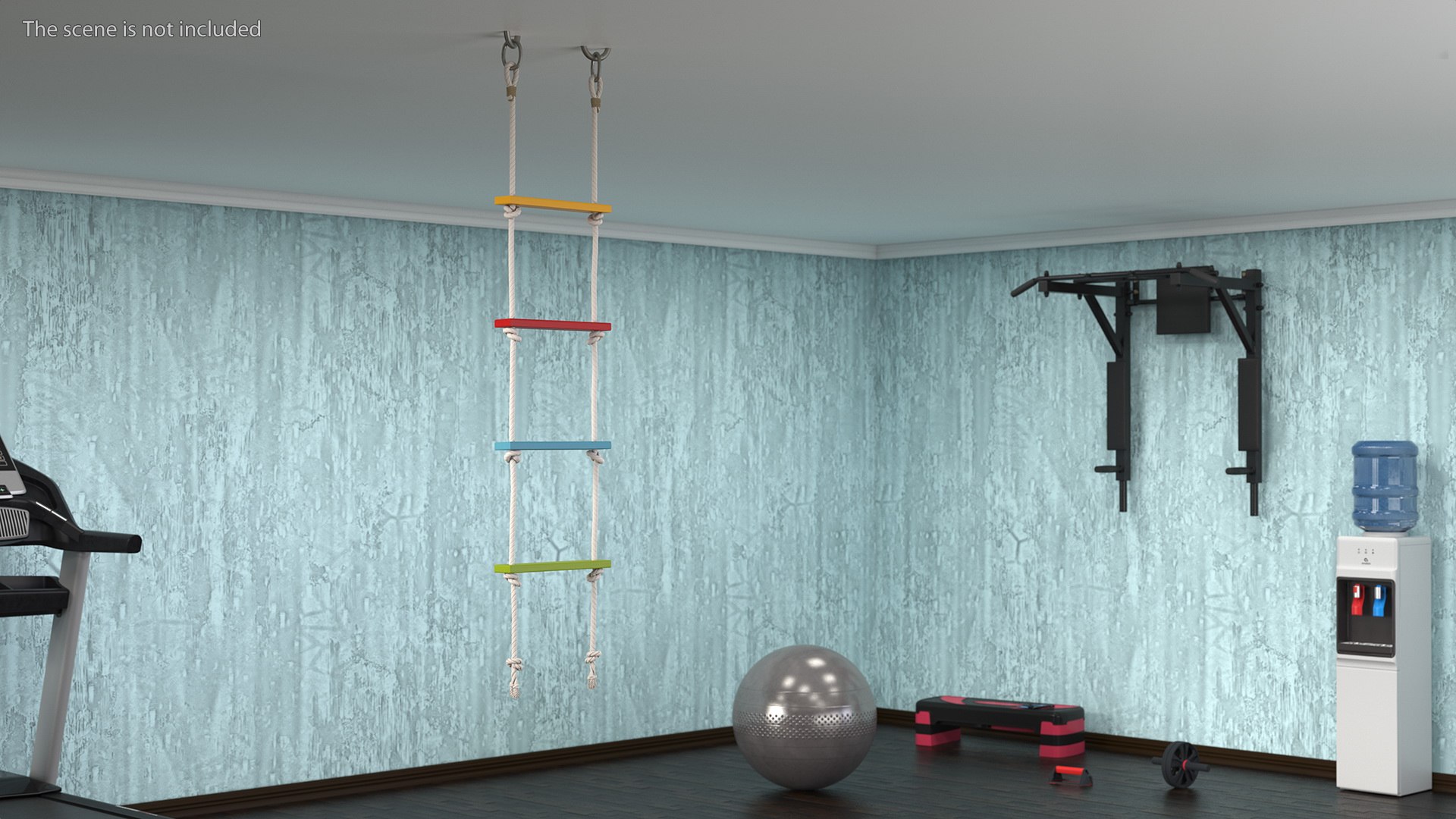 3D Climbing Rope Ladder Square Model - TurboSquid 1670542