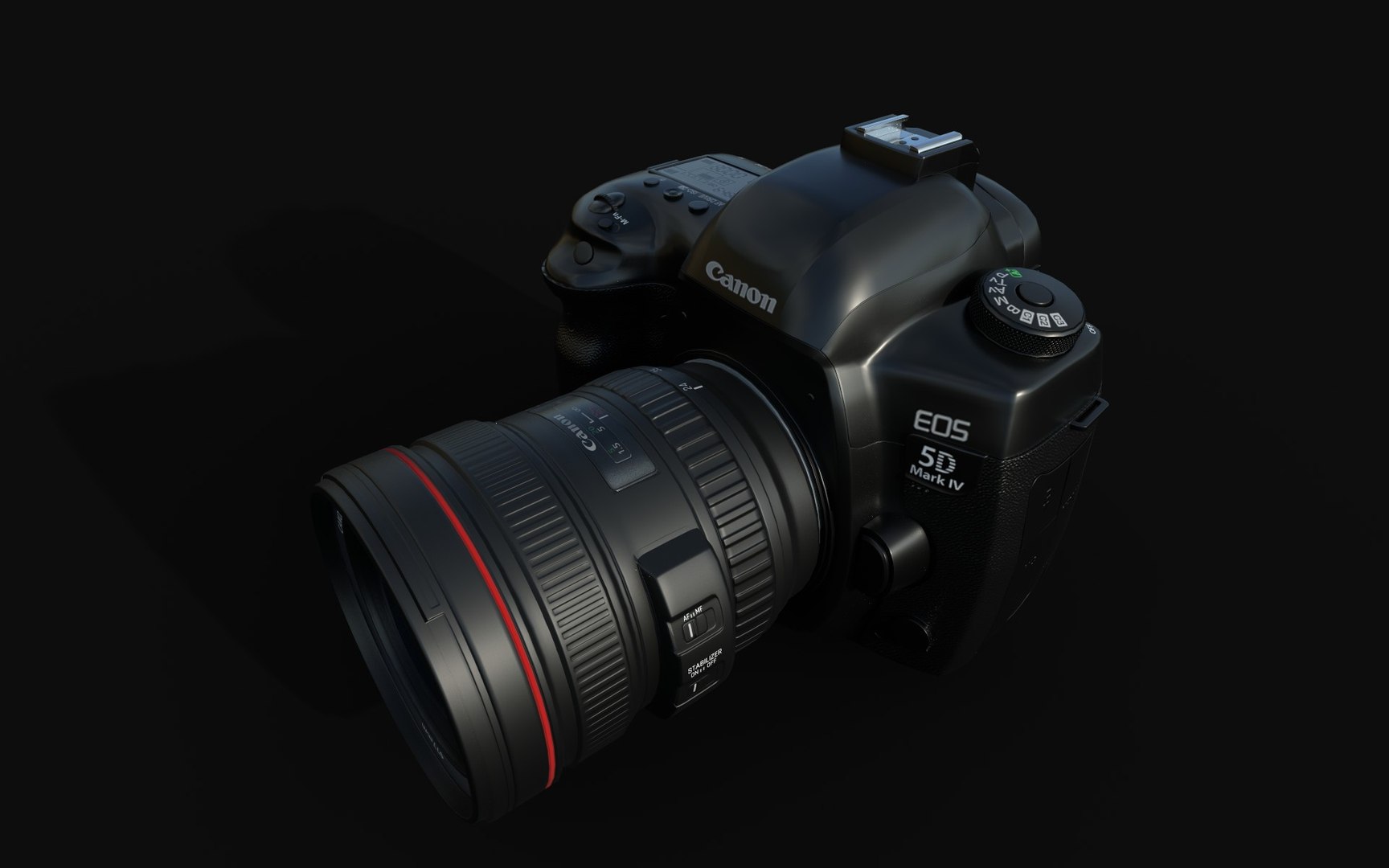3D Canon EOS 5D Mark IV 24-105mm Model - TurboSquid 1821822