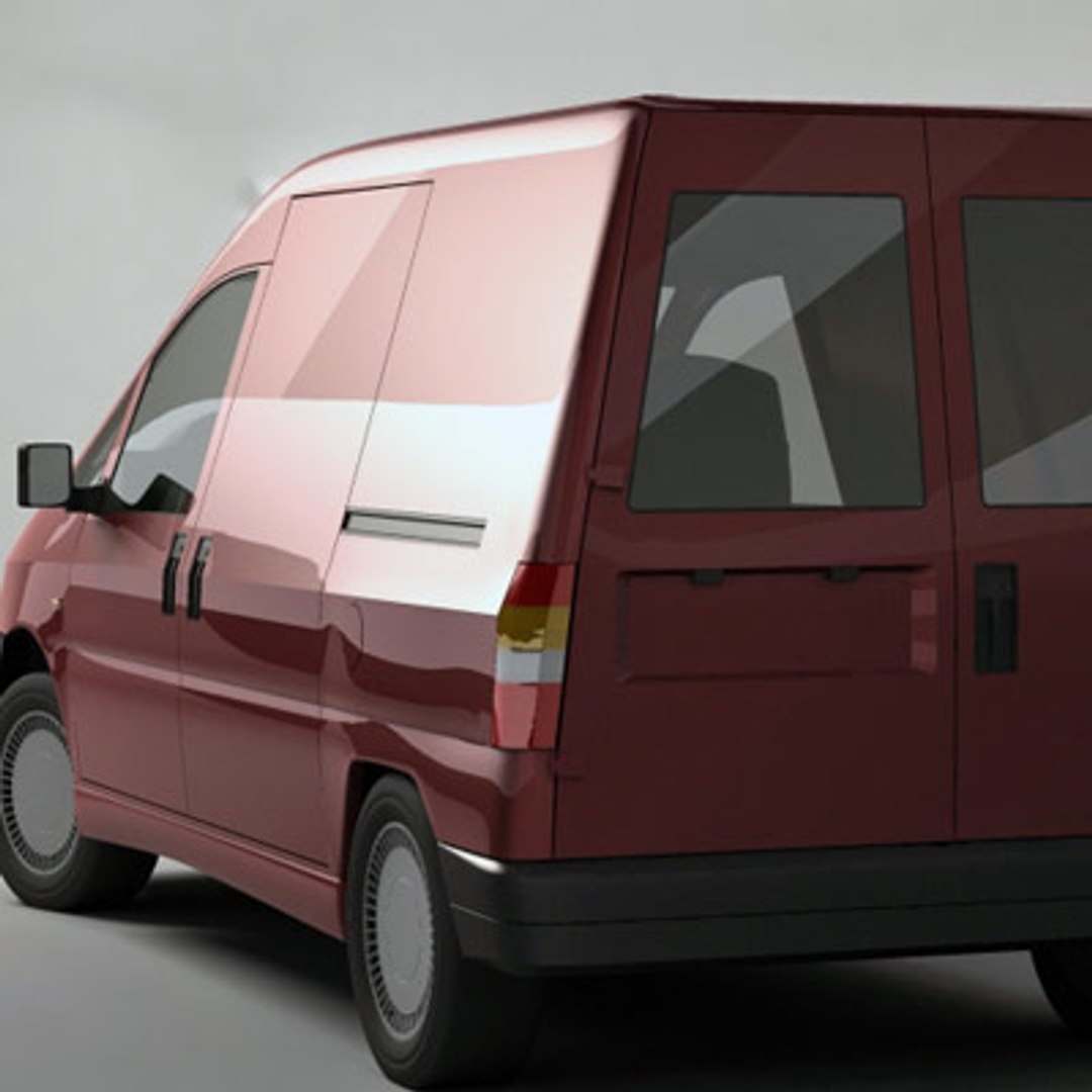 Euro Van 3d Max