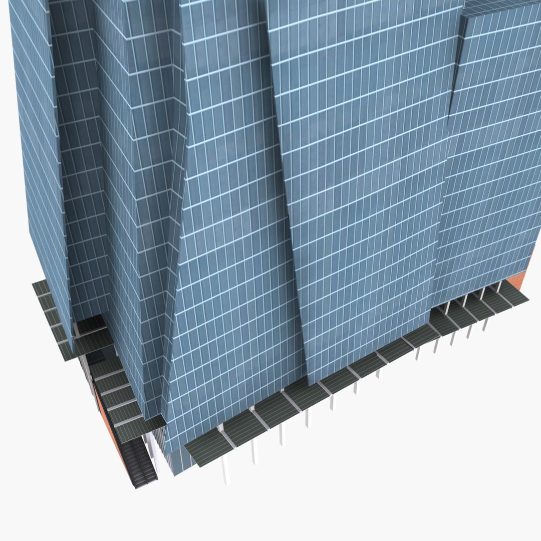 3d Shard Building Model