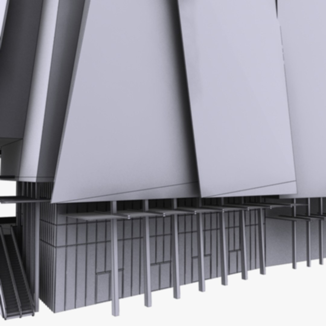 3d Shard Building Model